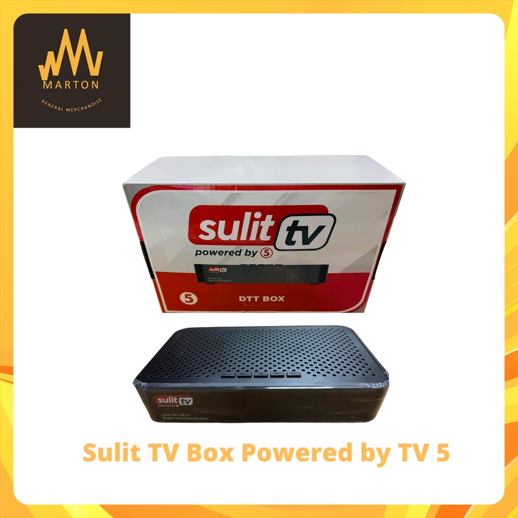 Original Sulit TV Digibox Powered by TV 5 | Shopee Philippines