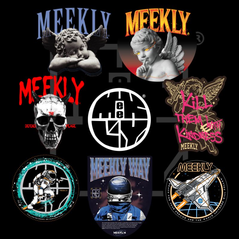 MEEKLY - STICKER PACK | Shopee Philippines