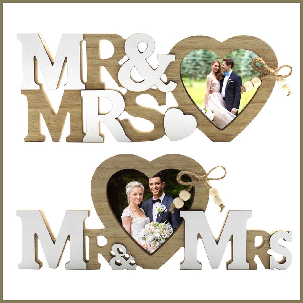 White Creative Photo Frame Wedding Signature Picture Frame Wedding ...