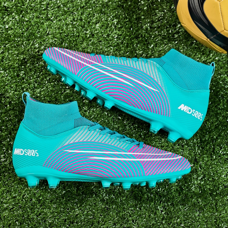 AG Football Shoes Men's Sports Grass Game Five-Person Made | Shopee ...