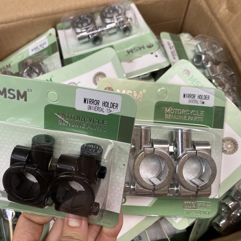 10mm 8mm side mirror hole holder with clamp one pair | Shopee Philippines