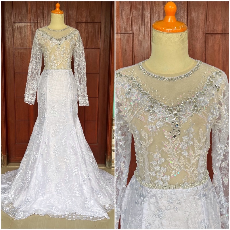 Akad Bridal Dresses / Reception Wedding Dresses | Shopee Philippines