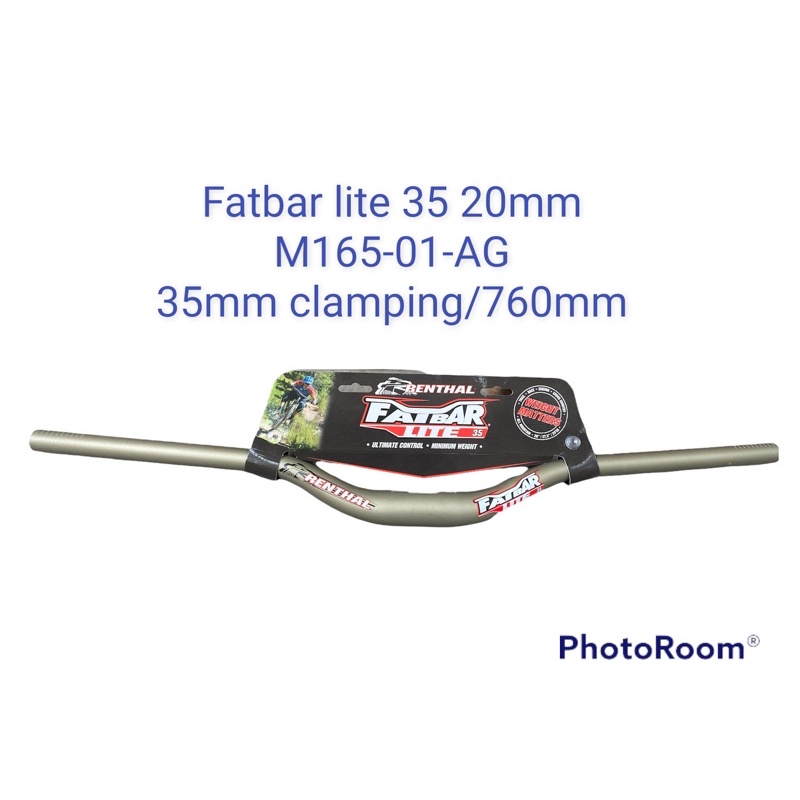 RENTHAL FATBAR LITE 35/760MM/10/20,30,40mm RISE HANDLEBAR | Shopee ...