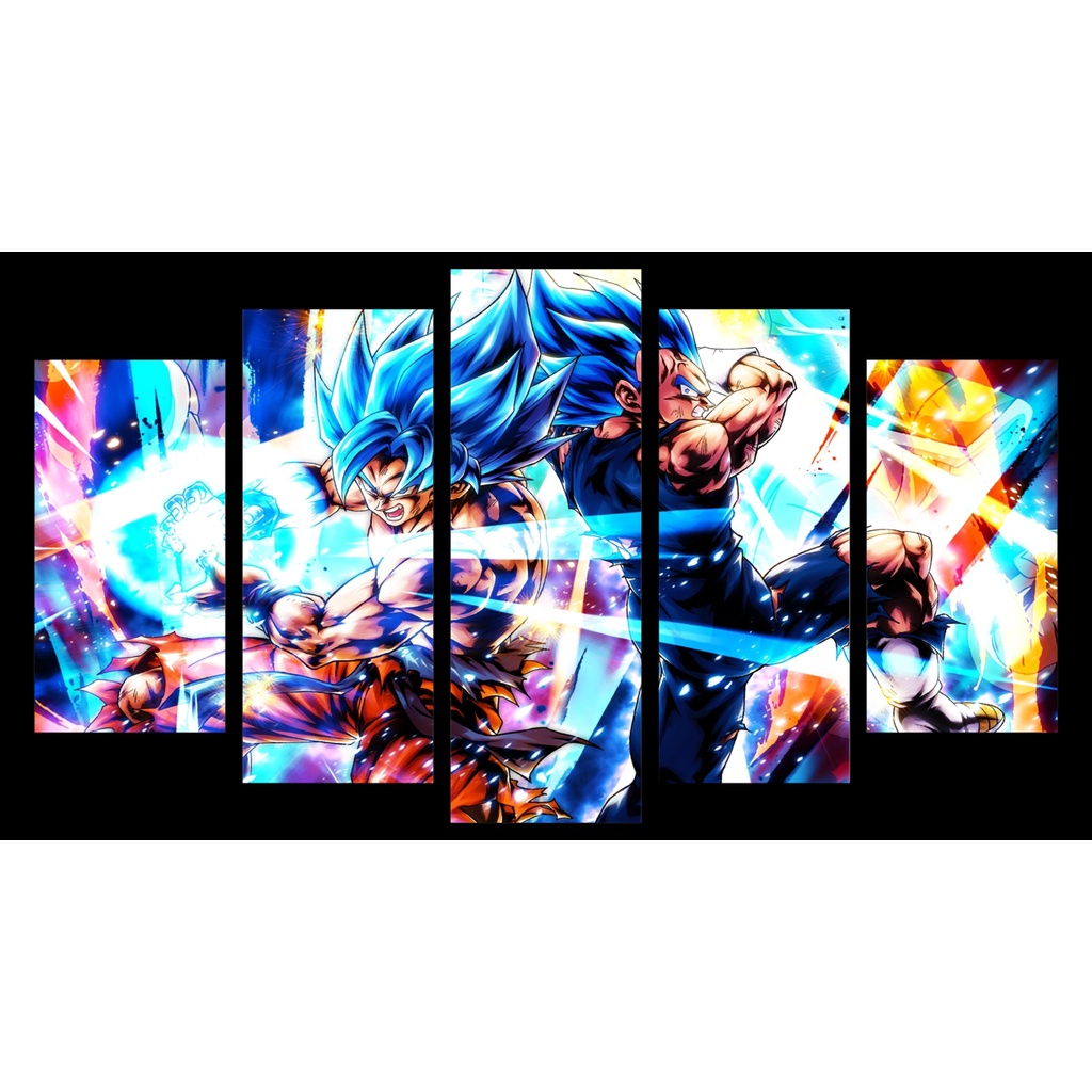 Customized Anime Wall Mural 22x37 inch 5 Tile set One Piece/ Demon ...