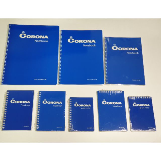 Corona Spiral Notebooks | Shopee Philippines