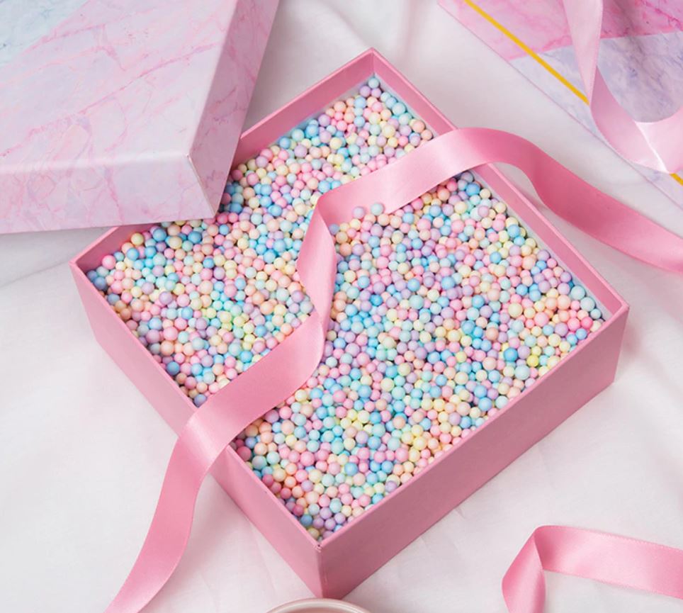 10g Macaron Polystyrene Styrofoam Foam Beads Ball Foam Beads DIY Kids ...