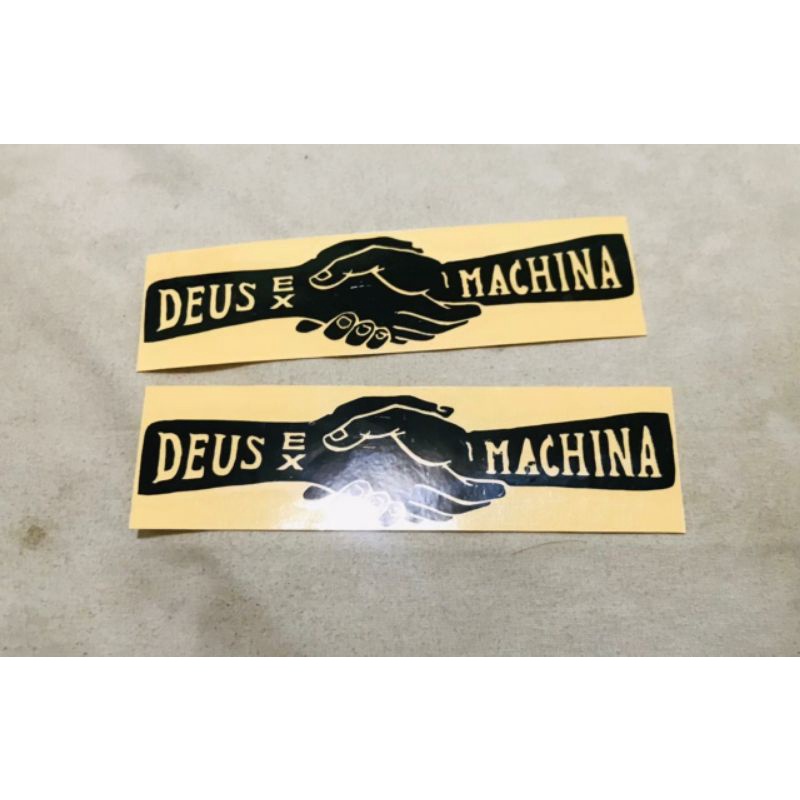 Deus ex machina hand motorbike Sticker | Shopee Philippines