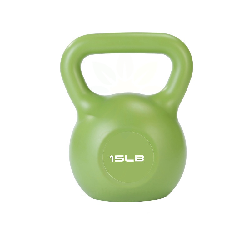 【COD】5-20lbs Kettlebell 5LBS/10LBS/15LBS/20LBS Candy Colored PVC Kettle ...