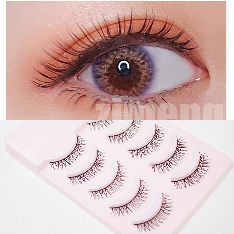 (Ready Stock )5pairs 3D Fairy Princess Comics Eyelashes Lashs Natural ...