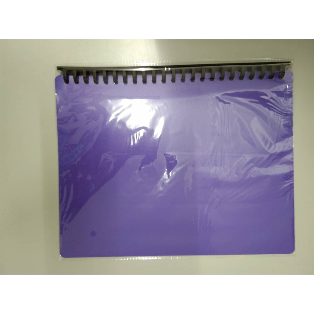 2pcs. Spiral Clearbook Long / A4 (Refillable) | Shopee Philippines