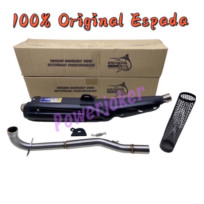 Wave 125 Fi/ Wave 110/Future/ Dash 110 125/Alpha/Wave125 Racing Exhaust Pipe Ekzos Paip Pipe ...