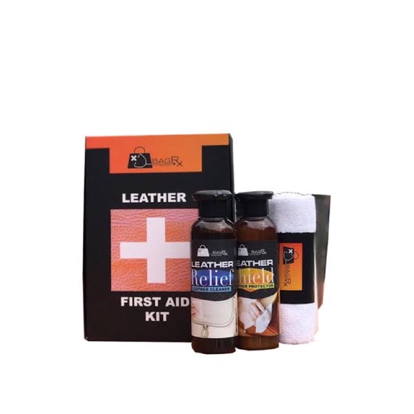 Bag RX Leather First Aid Kit Leather Cleaner and Leather Protector ...