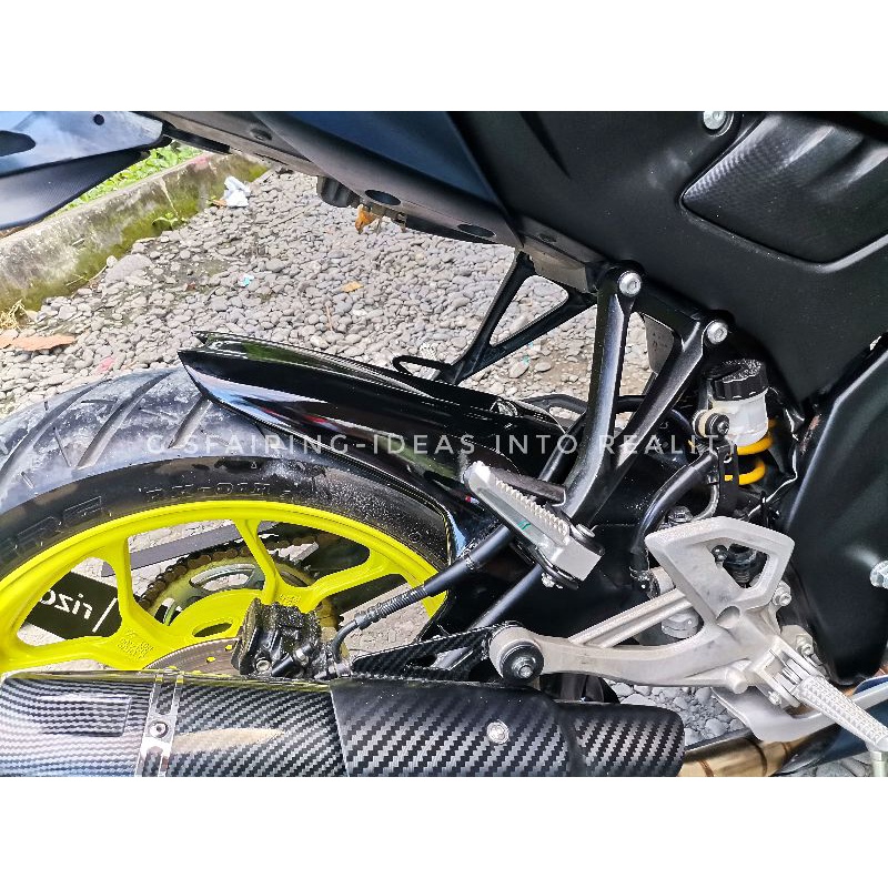 MT15 tire hugger, Yamaha MT15 rear tire hugger, mud guard, rear fender ...