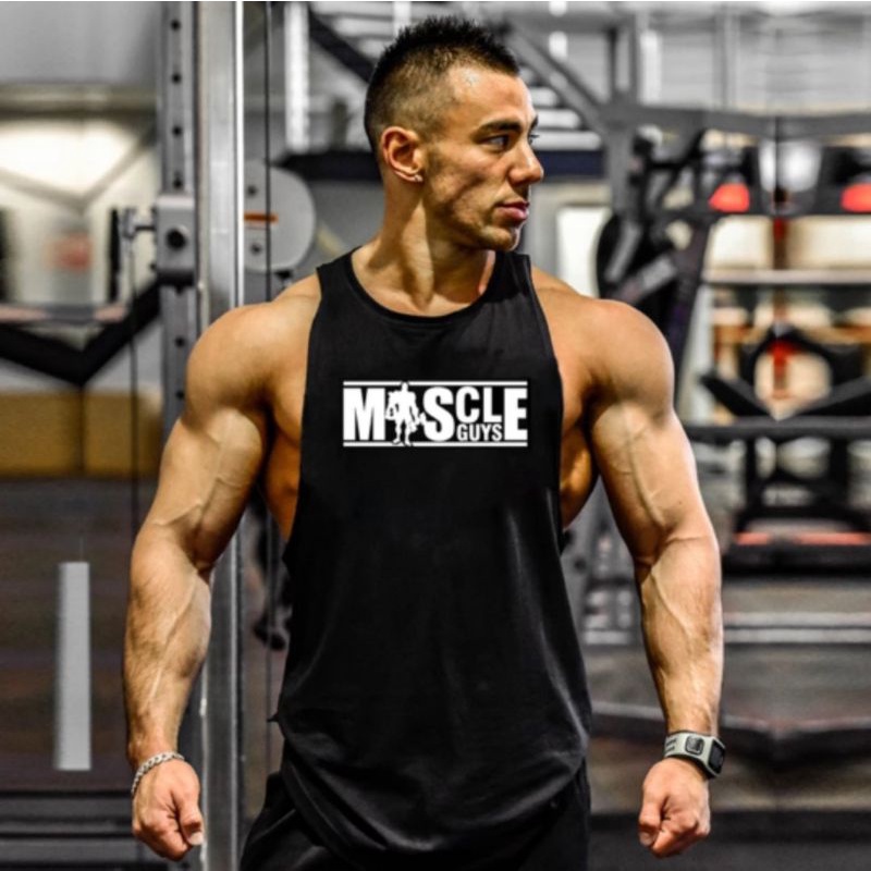 BEST SELLING HOT TROPICAL MUSCLE TEE PLAIN W/LOGO FOR MEN FIT TO MEDIUM ...