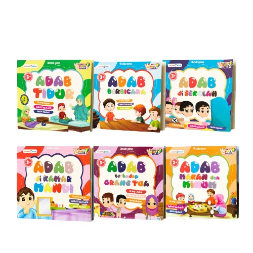 Islamic Children's Story Book About Adab Against Parents, Talking Adab ...