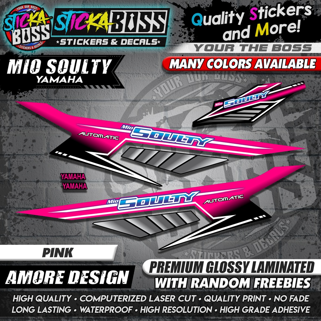 STICKER DECALS for MIO SOULTY (MSOAMDE) By STICKABOSS (SOFIE LAMINATED ...