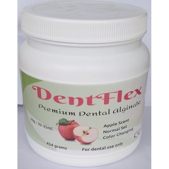 DentFlex Premium Dental Alginate 454g with free scoop (flavors: Apple ...