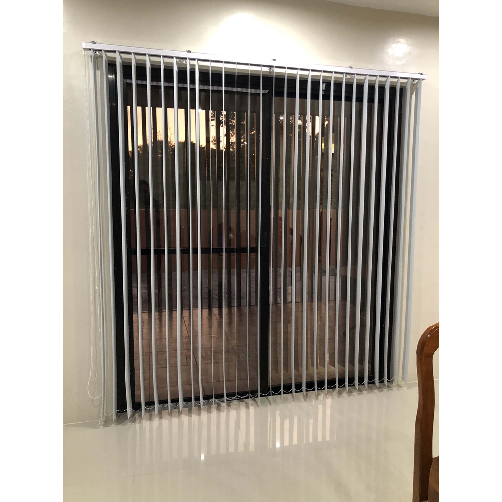PVC VERTICAL (customize size) VERTICAL BLINDS corrugated curve 100% ...