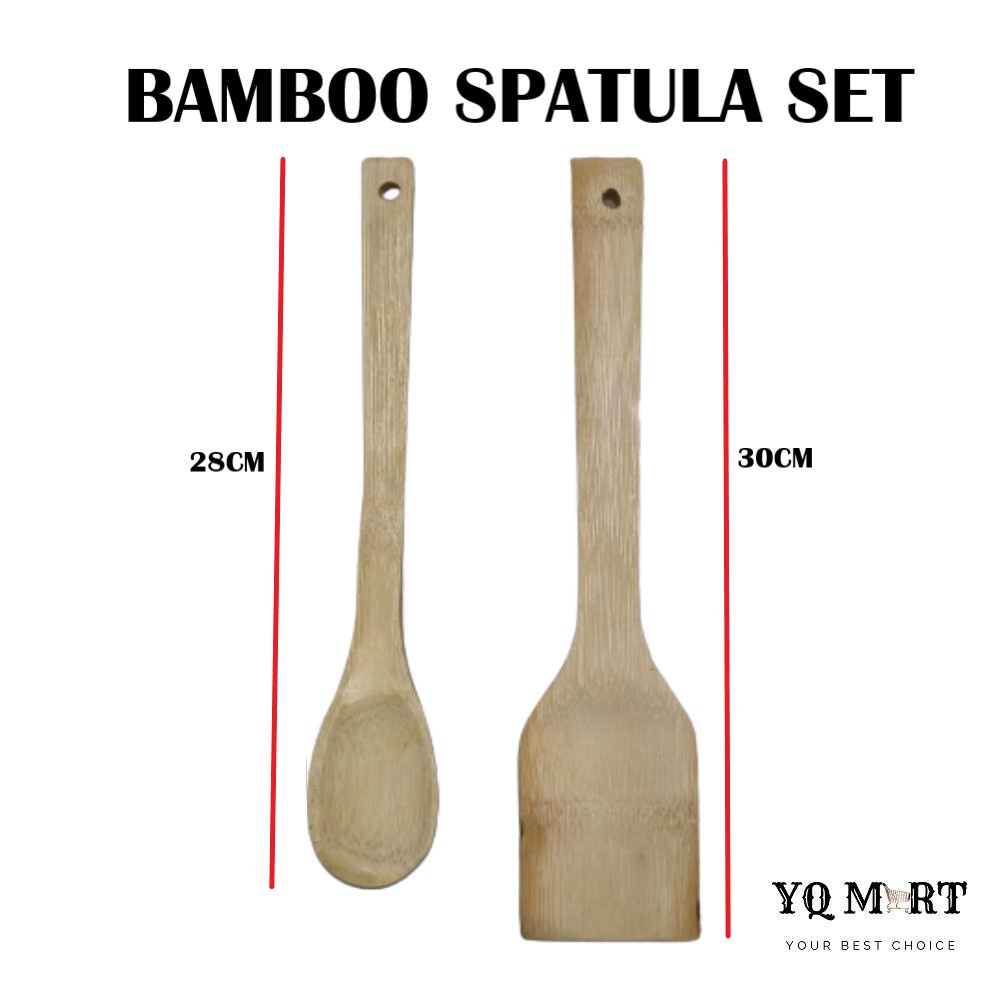 Wooden Spatula Set/ Wood Spatula/ Sudip Kayu Set | Shopee Philippines