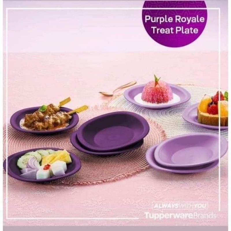 Tupperware treat plate (4pcs) | Shopee Philippines