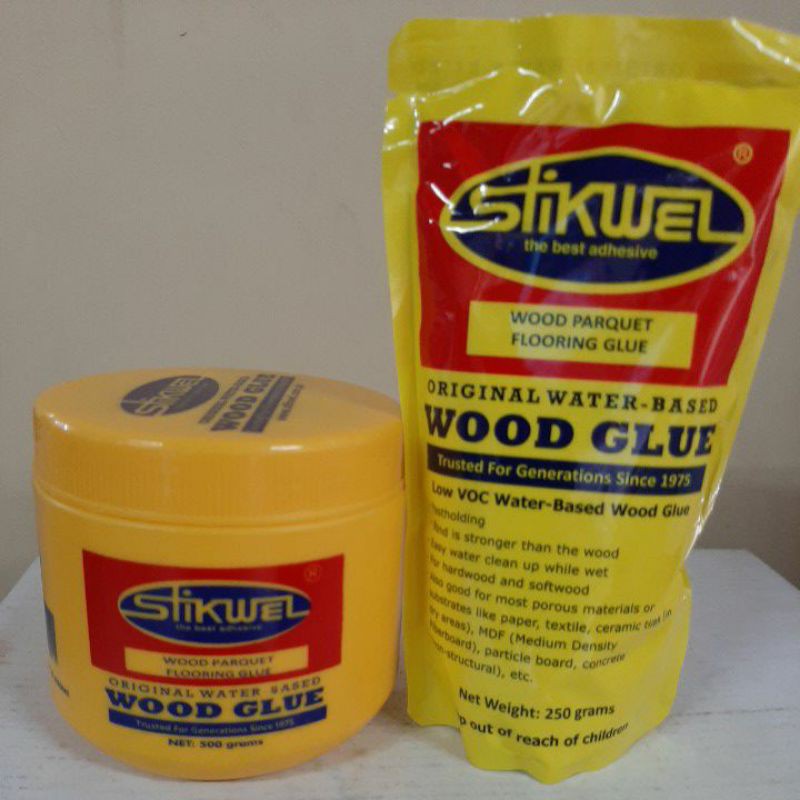 Stikwel Original Water-based Wood Glue 500grams | Shopee Philippines