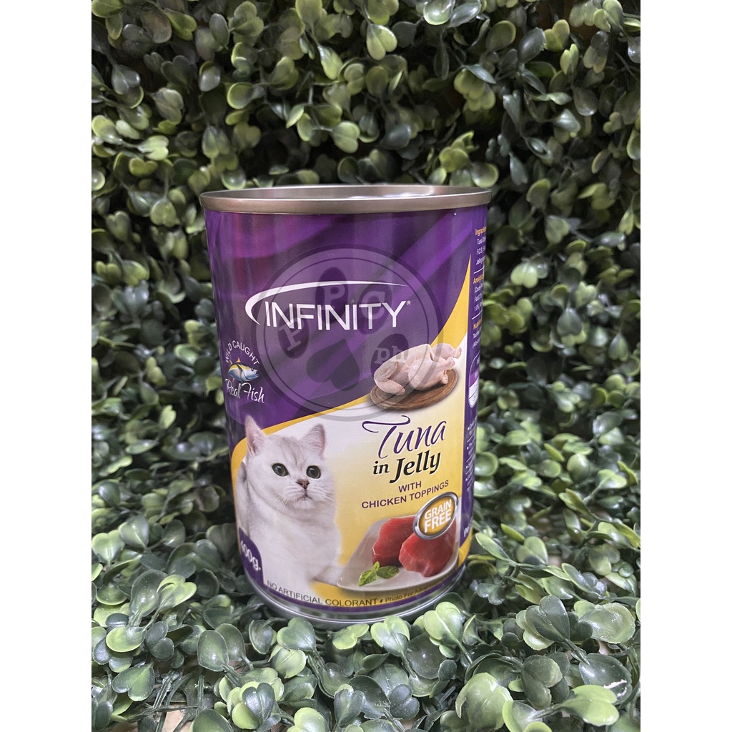 Infinity Cat Wet food Tuna in Jelly 400g | Shopee Philippines
