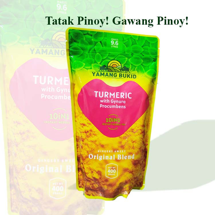 Yaman Bukid Turmeric Tea 10 in 1 400g | Shopee Philippines