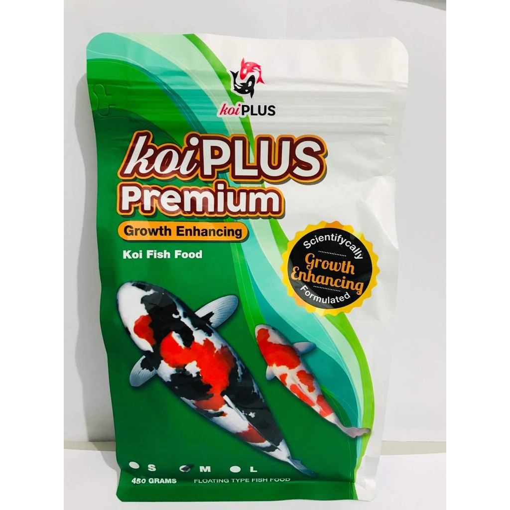 Koi Plus Growth Enhancing Koi Fish Food 450g and 1000g | Shopee Philippines