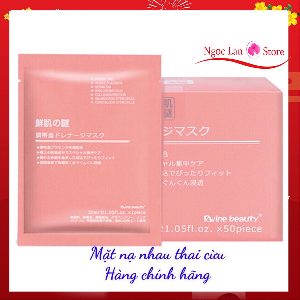 Sheep Placenta Mask in Whole Box [AUTH STANDARD PRODUCT] Rwine Beauty ...