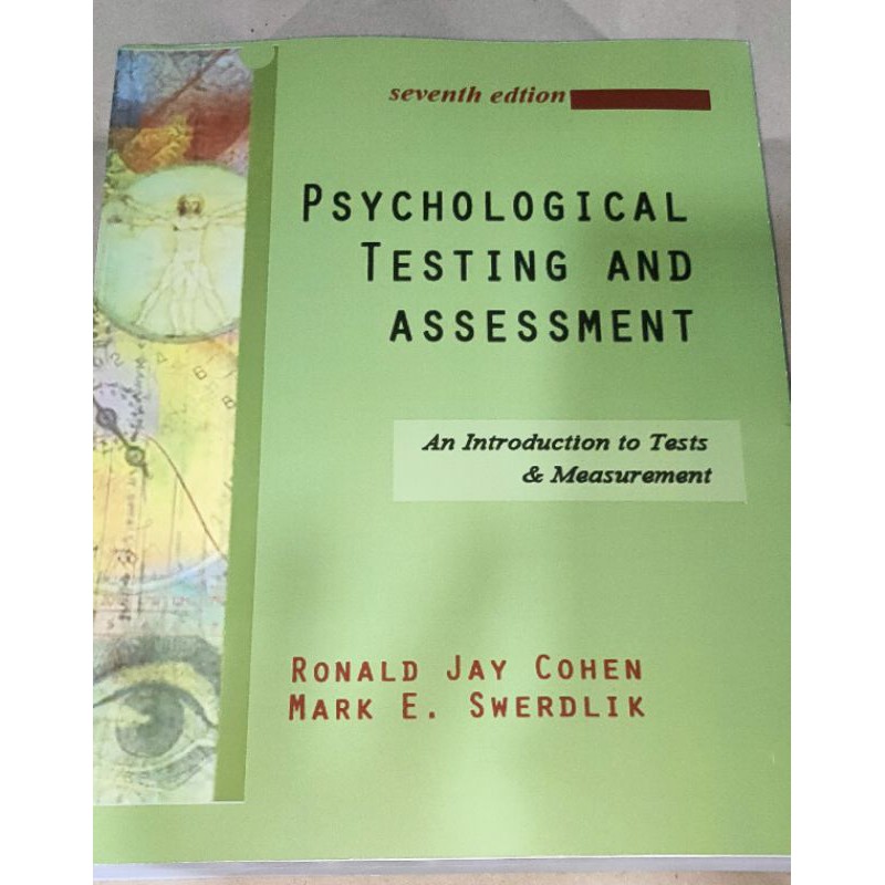 Psychological Testing and Assessment (7th edition Cohen) | Shopee ...