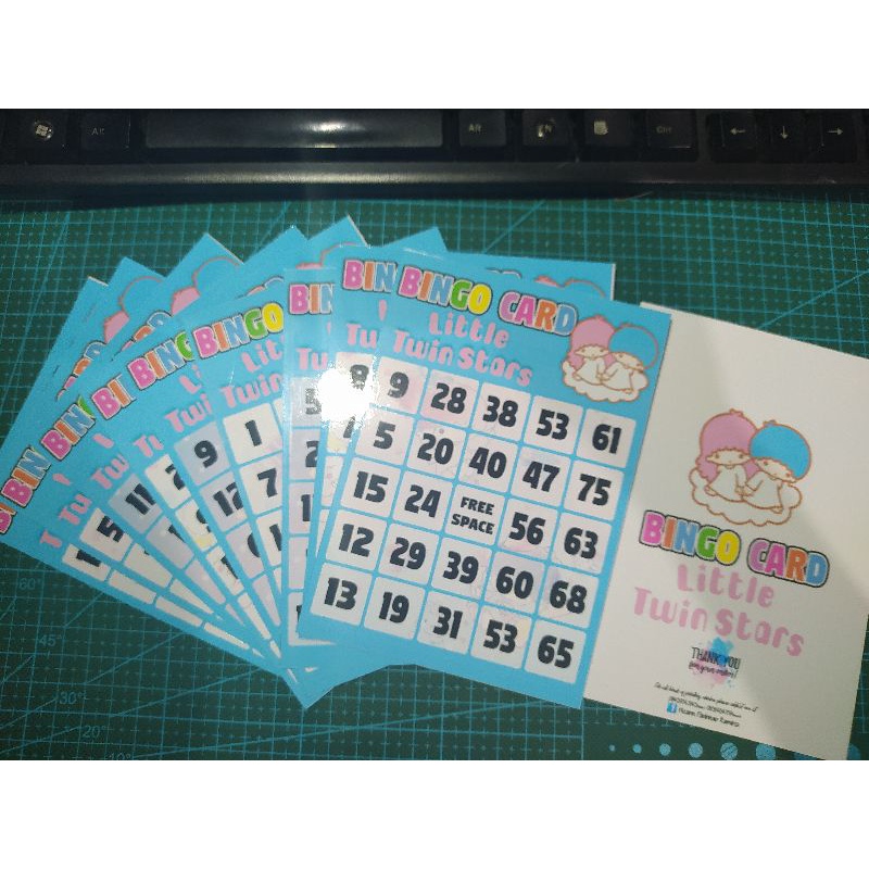 Sanrio characters BINGO CARDS | Shopee Philippines