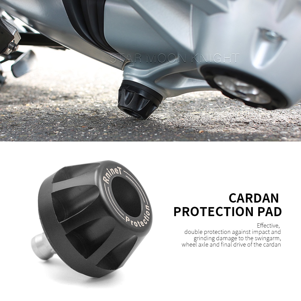 Motorcycle Wheel Cardan Protection Pad Frame Slider Falling Protector ...