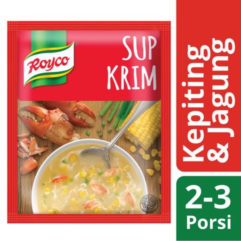 Royco Cream Soup Crab & Chicken Corn Cream Soup 58gr Royco Corn Chicken ...