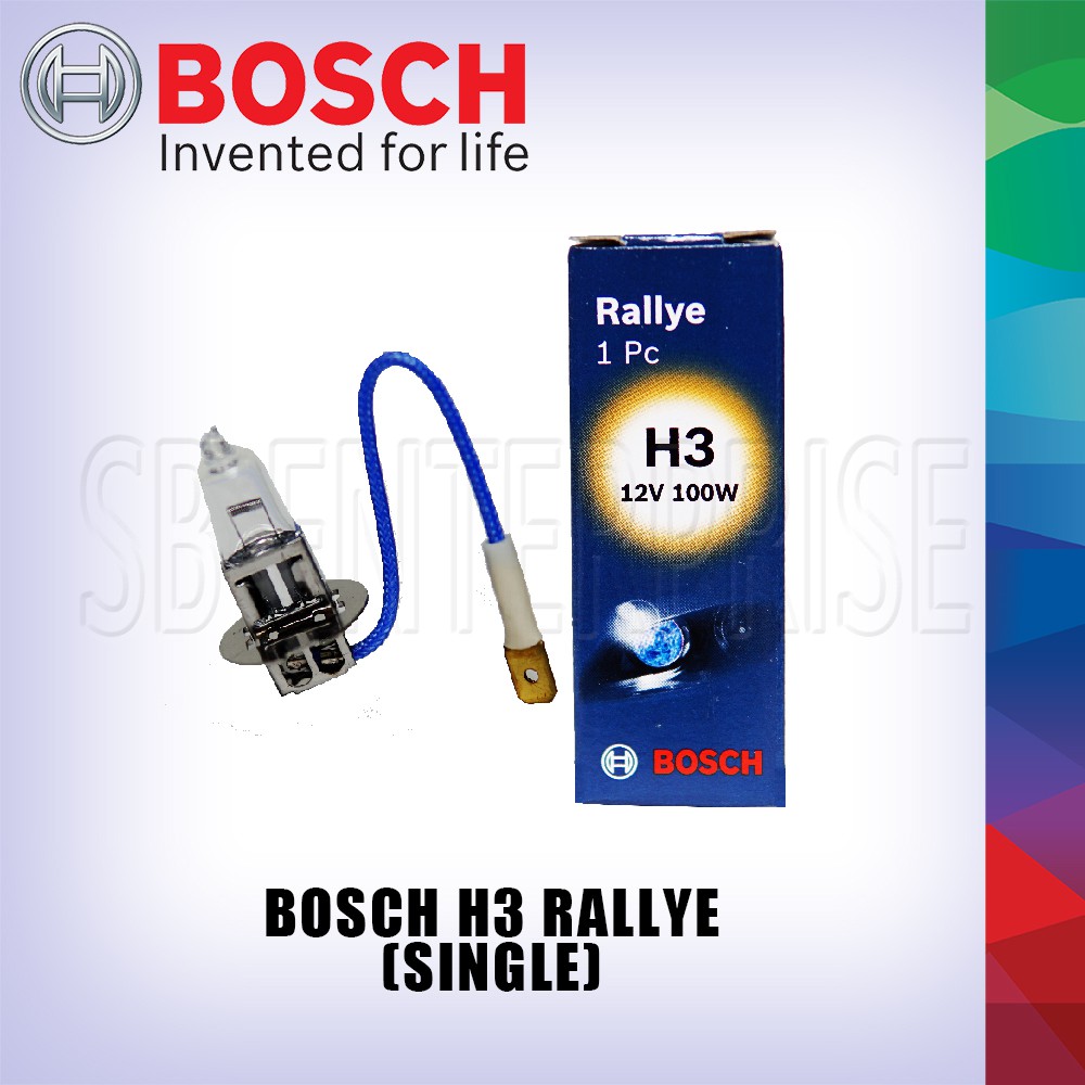 BOSCH H3 Bulb 12V 100W - Rallye | Shopee Philippines