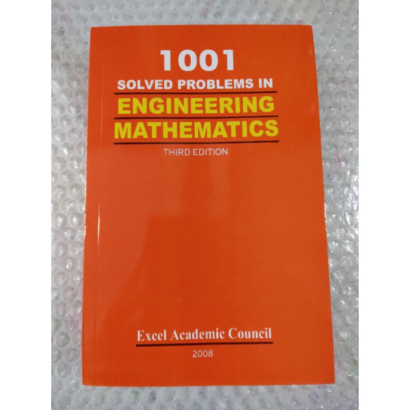 1001 Solved Problems in Engineering Mathematics third edition Excel ...