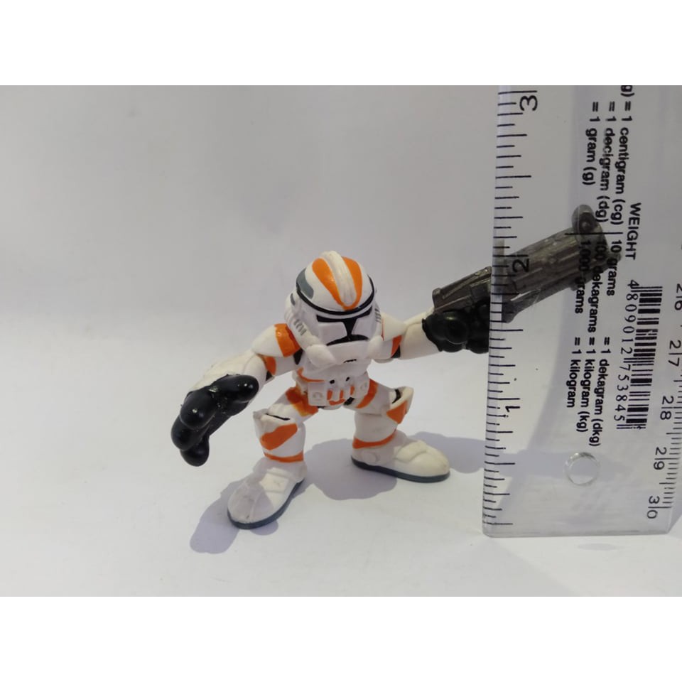 Hasbro Micro Mini Heroes - Clone Trooper (Orange) | Shopee Philippines