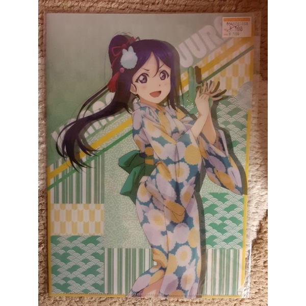Anime Plastic Folders (love Live! , Dragon Ball, One Piece ) | Shopee 