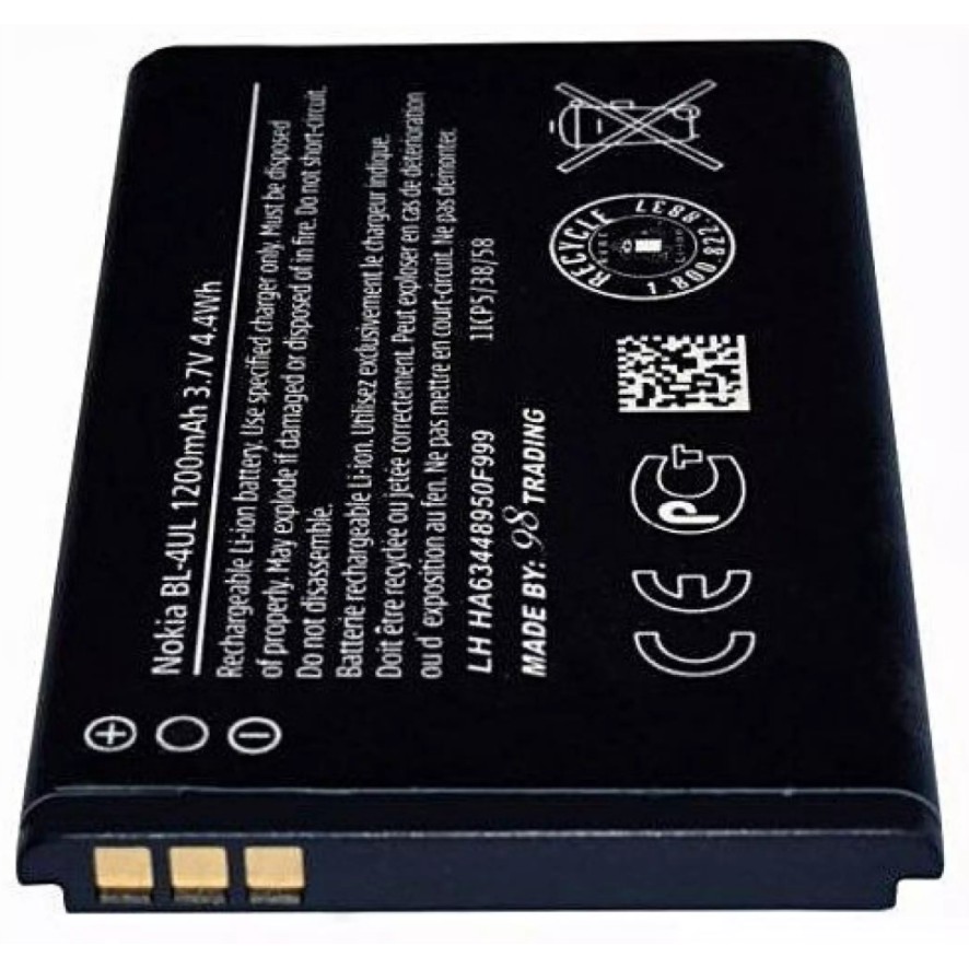 Original Nokia Replacement Mobile battery BL-4UL 1200MAH | Shopee Philippines