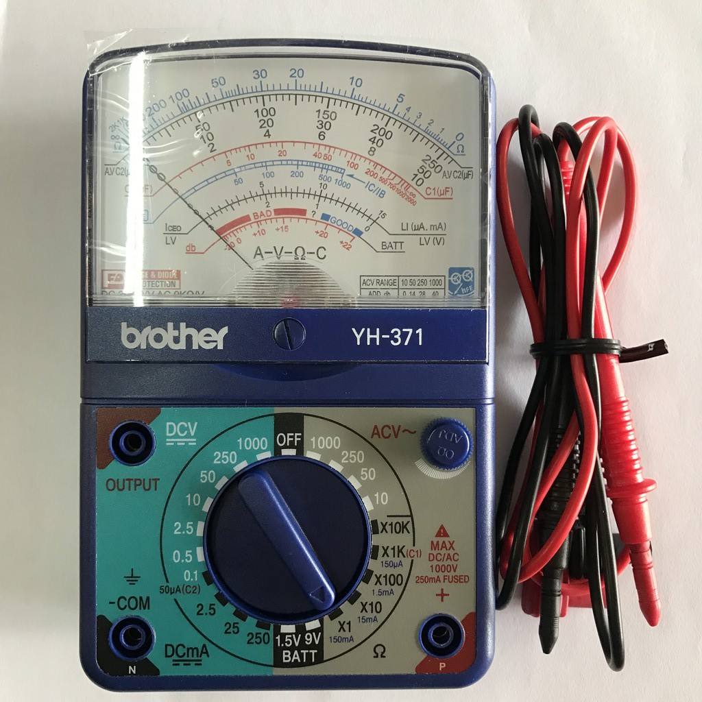 Brother YH-371 Multitester Multimeter Analog Tester | Shopee Philippines