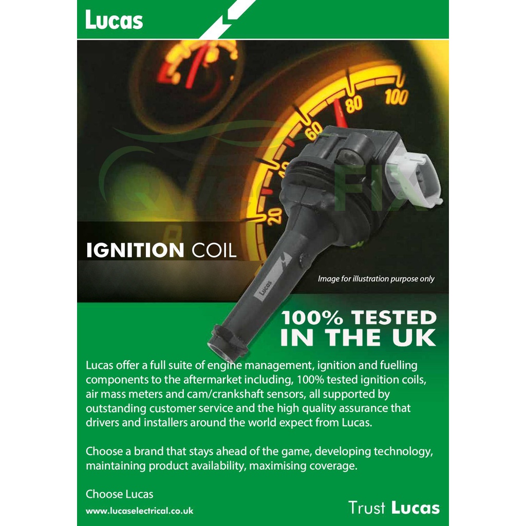 Lucas Ignition Coil Mitsubishi ADVENTURE GAS, PAJERO GAS DELICA 4G63 ...