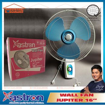 Astron Wall Fan Electric Fan 16" | Jupiter or Windstar (SOLD PER PIECE ...