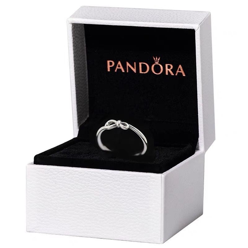 Pandora Ring 925 Silver Infinite Love Woman Wedding Engagement Ring ...