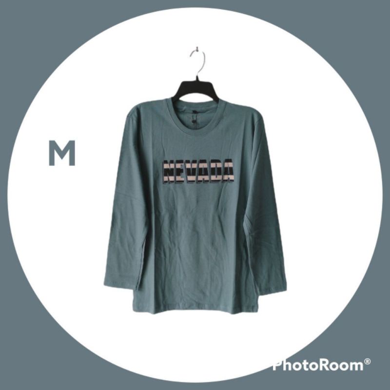 MATAHARI SUN BRANDED NEVADA LONG SLEEVED T-SHIRT KSLPNVD775 | Shopee ...