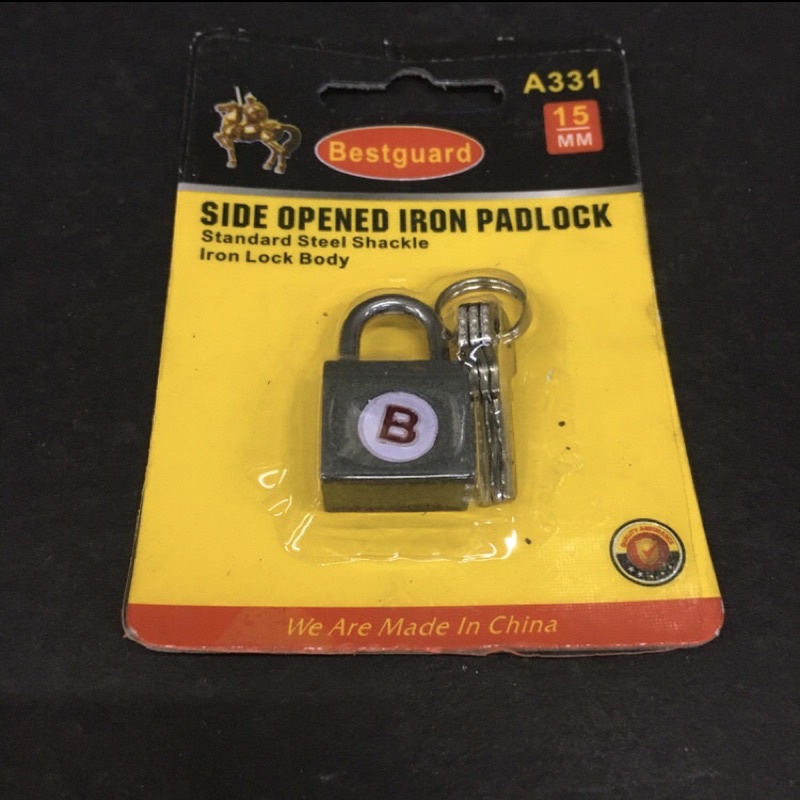 Side Opened Padlock 15mm A331 | Shopee Philippines