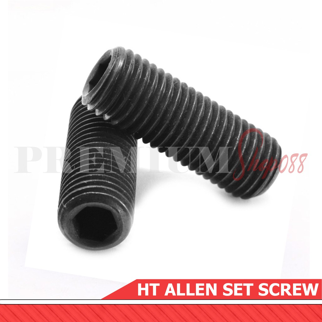 M10 10MM High Tensile Allen Socket Set Screw Tempered HT 10x16 10x20 ...