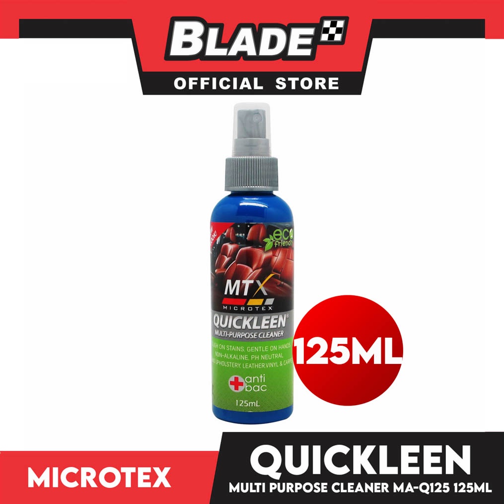 Microtex MA-QK125 Quickleen Multi-Purpose Cleaner 125mL | Shopee ...