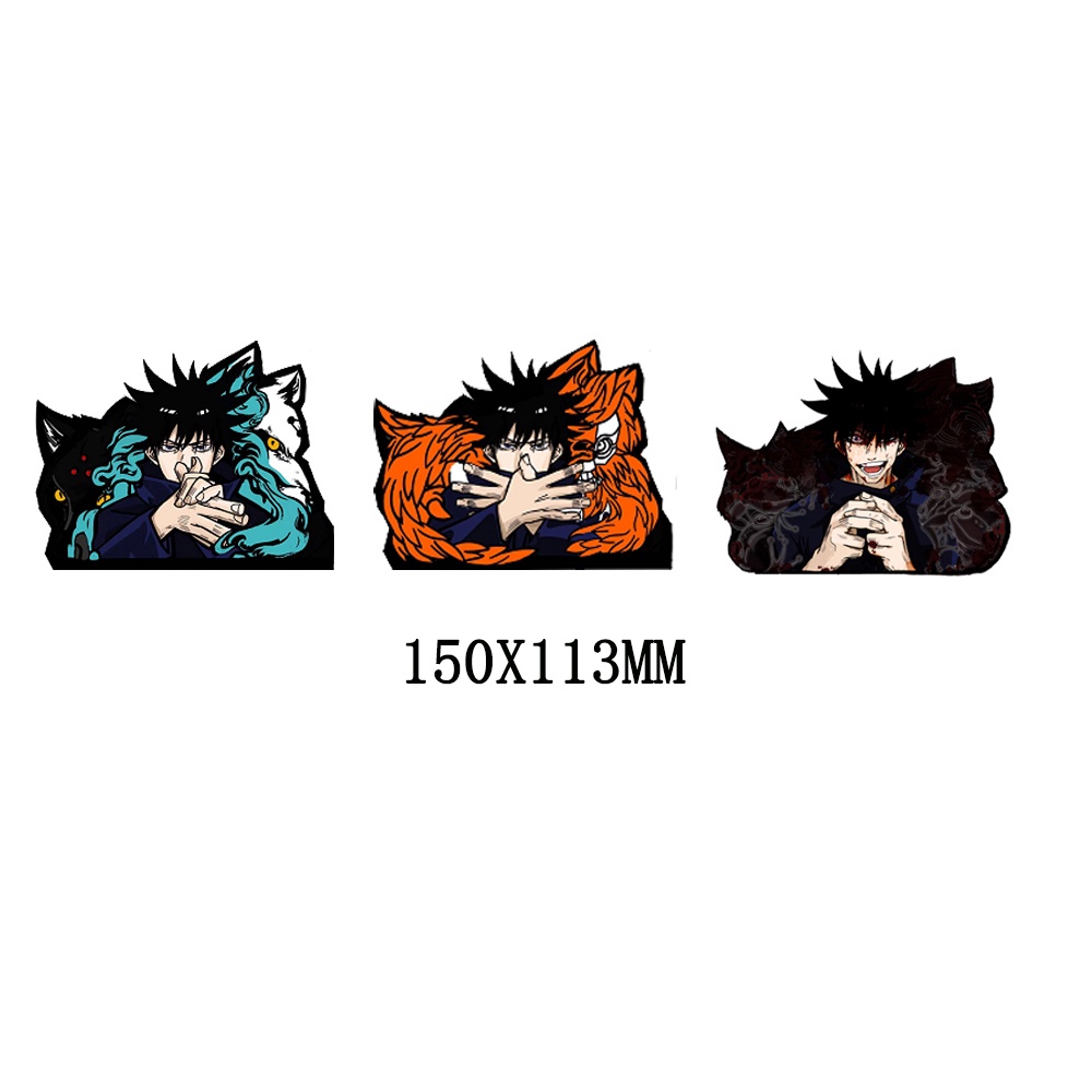 Jujutsu Kaisen 3D Motion Stickers Adhesive Megumi Fushiguro Stickers ...