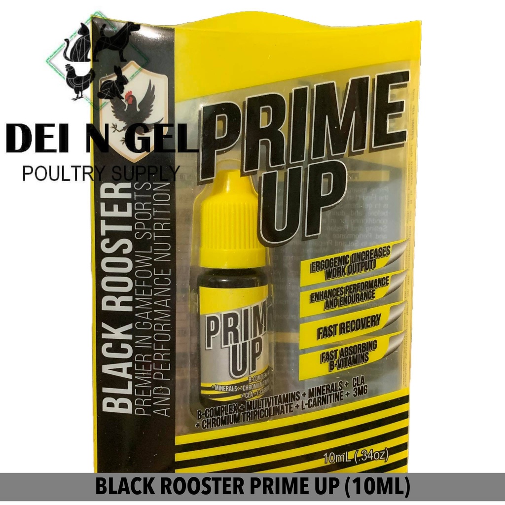 Black Rooster Prime Up 10ml | Shopee Philippines