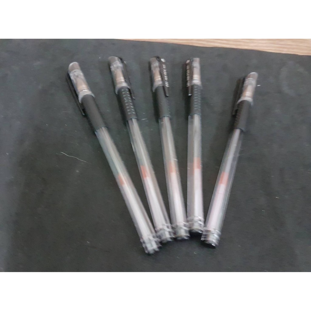 BLACKPEN ROLLERBALL 0.5 mm. Ballpoint Pen Very Smooth Writing 1 Pack 5 ...