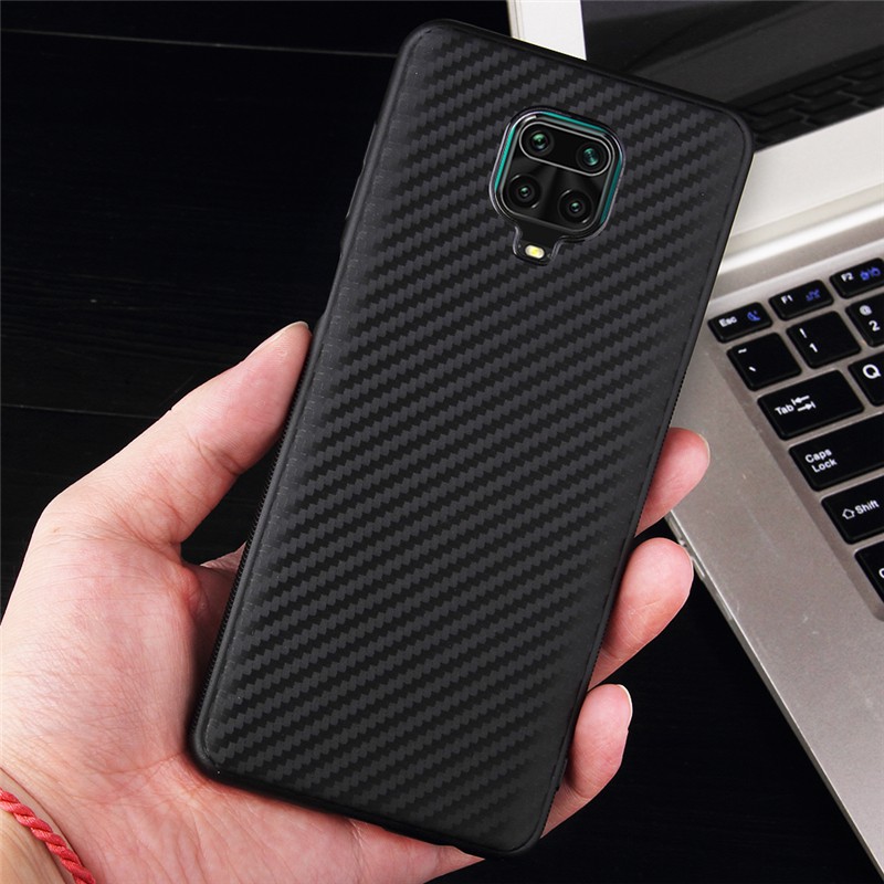 Redmi Note 9S 9 Pro Carbon Fiber Soft TPU Silicon Cases Cover | Shopee ...